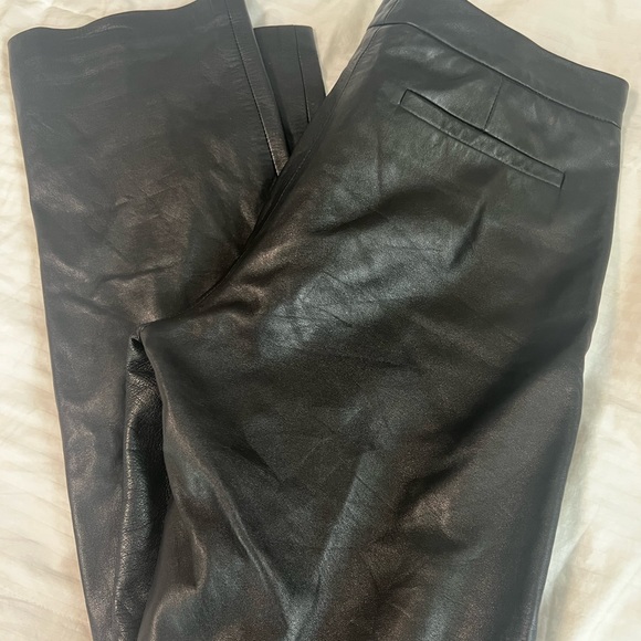 Coach | Pants & Jumpsuits | Coach Leather Pants | Poshmark